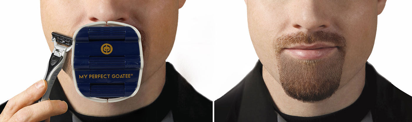 My Perfect Goatee® — Create a Perfectly-Shaped Goatee Every Time