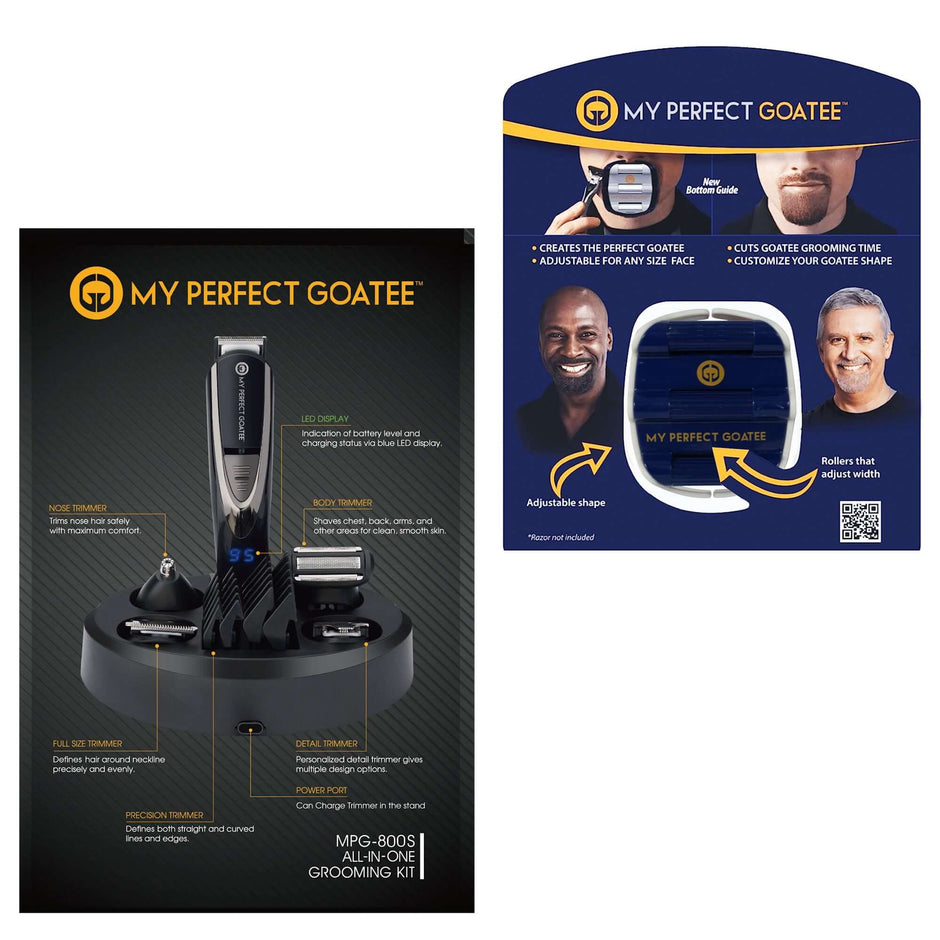 My Perfect Goatee® — Create a Perfectly-Shaped Goatee Every Time